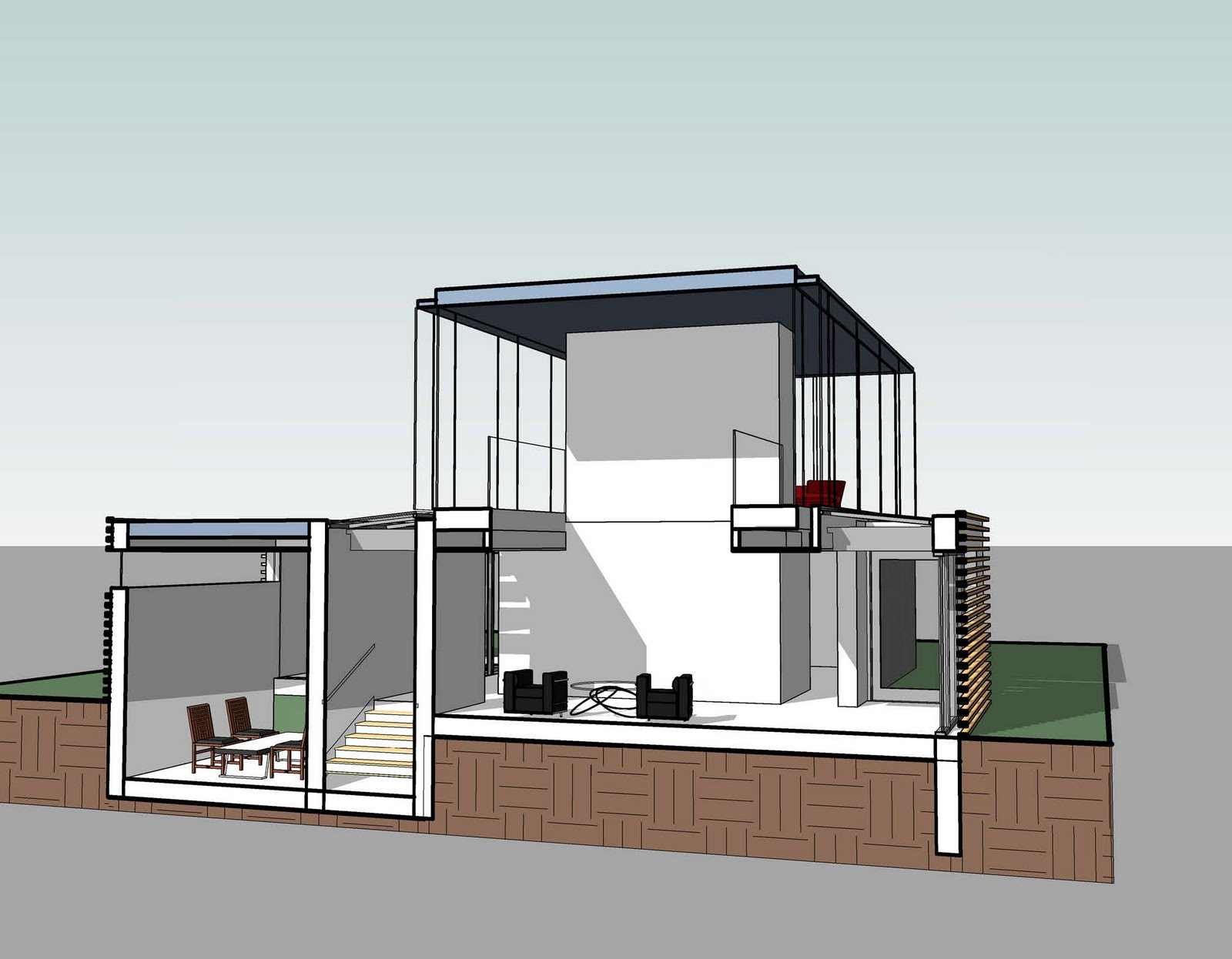 Modern House Plans - A house