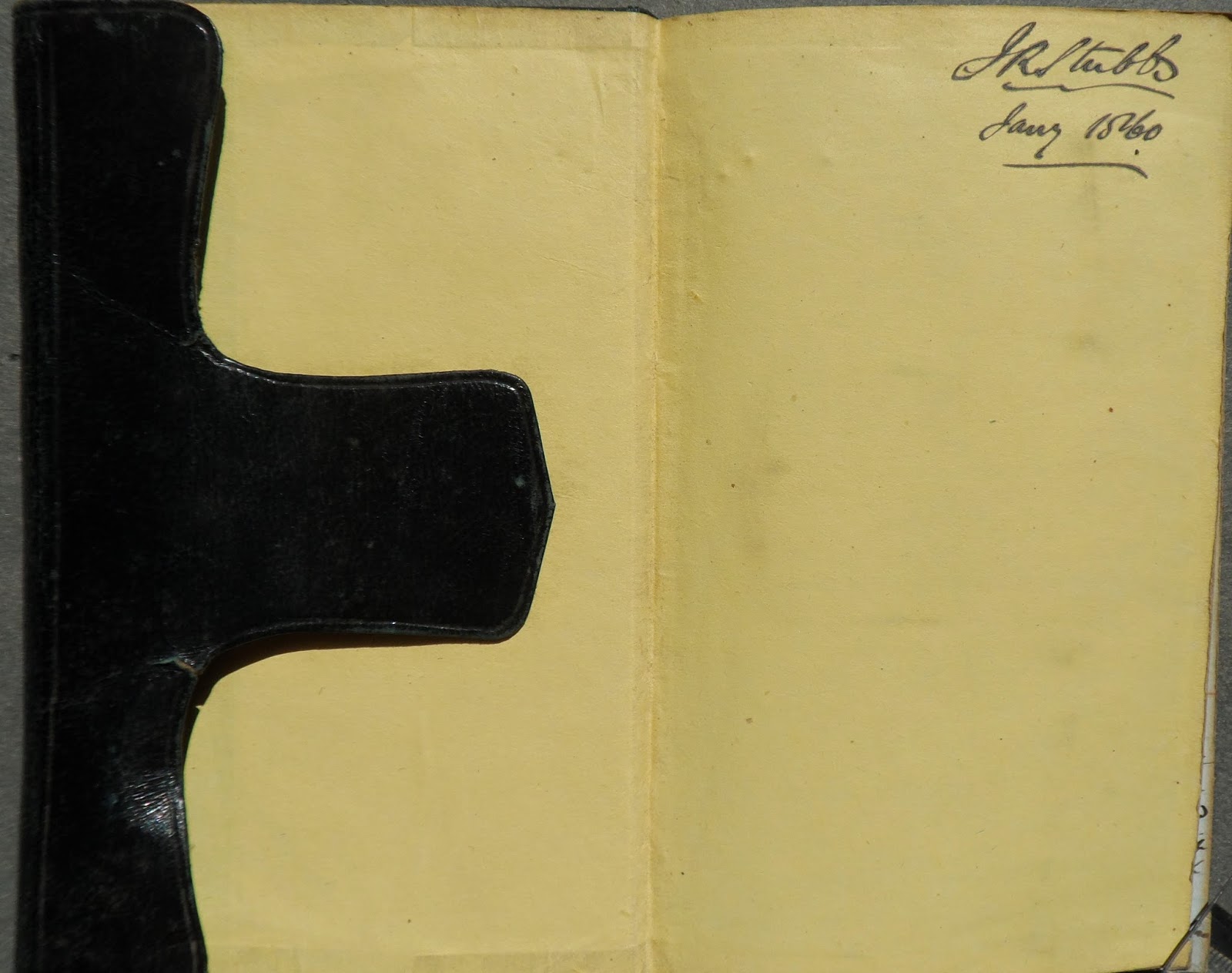 North Yorkshire History: John Richard Stubbs' diary for 1860