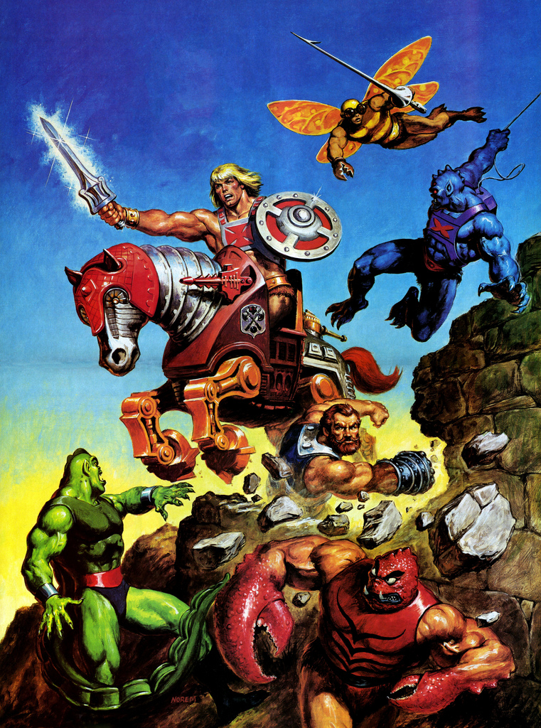 Fruitless Pursuits: Amazing Classic Masters of the Universe Art!
