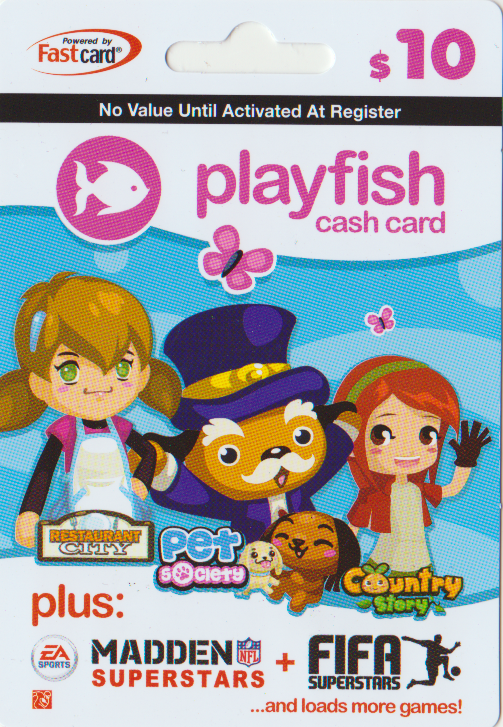 Collectomania: Game Cards - Playfish