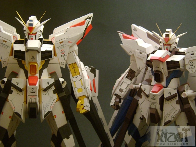 GUNDAM GUY: Gundam Papercraft: Strike Freedeom Gundam