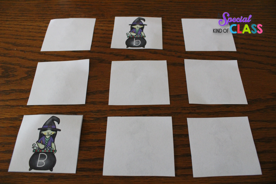 A special kind of class: Free Kindergarten Halloween Alphabet Match