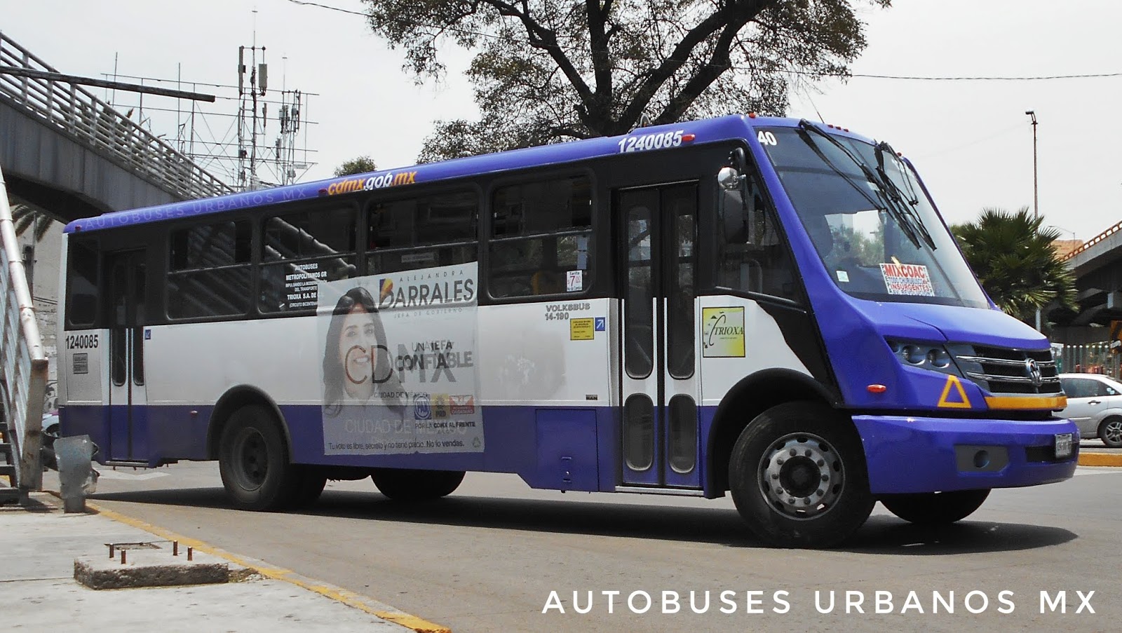 Transporte público, autobuses y microbuses CDMX.: Volkswagen Ayco ...