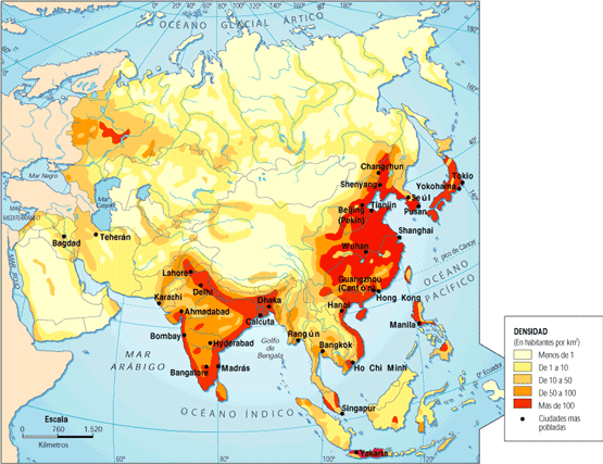 COMPENSATORIA 2º ESO GEOGRAFÍA E HISTORIA: DISTRIBUCIÓN DE LA POBLACIÓN ...