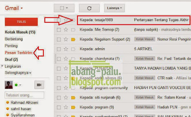 Cara Mudah Menulis Dan Mengirim Email Kepada Orang Lain Lewat Gmail ...