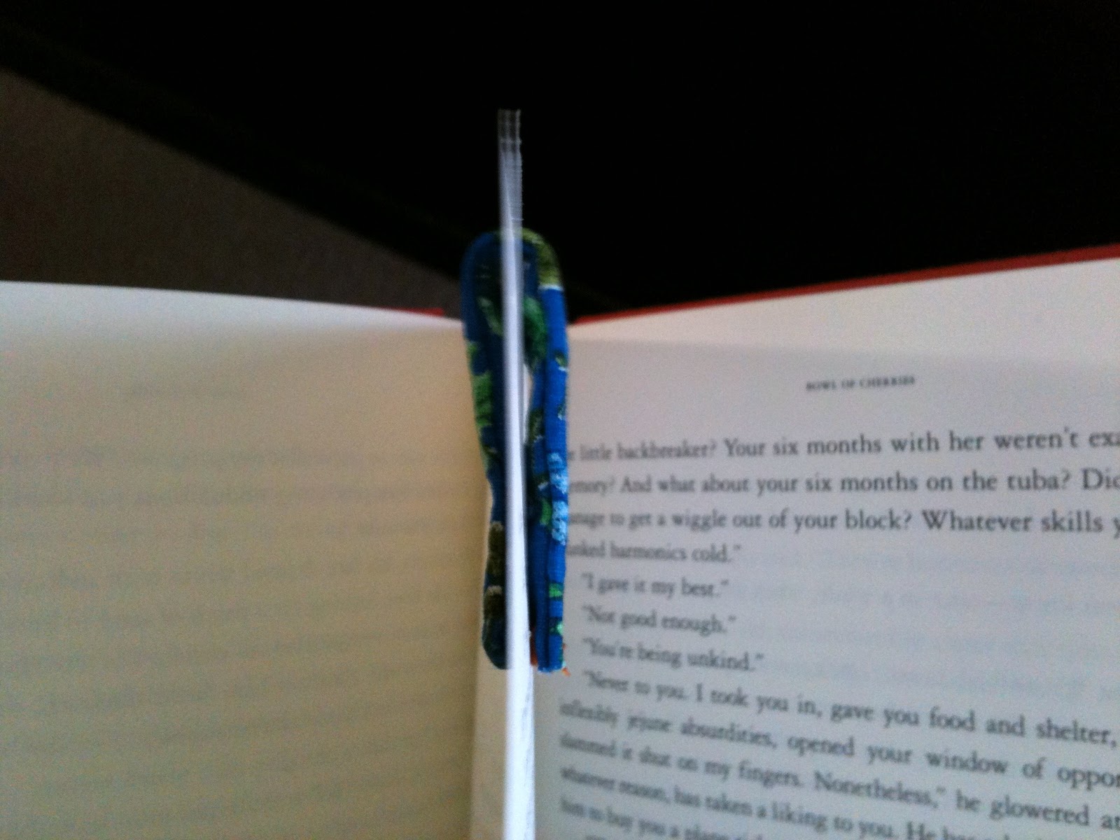 Holly Goes Lightly: DIY Magnetic Bookmark