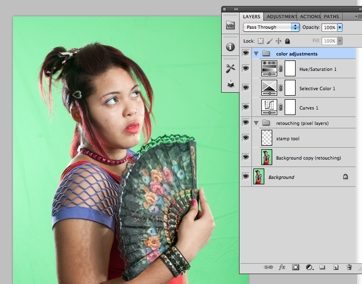 Image Manipulation- Photoshop: Week 3: Masking and Adjustment Layers