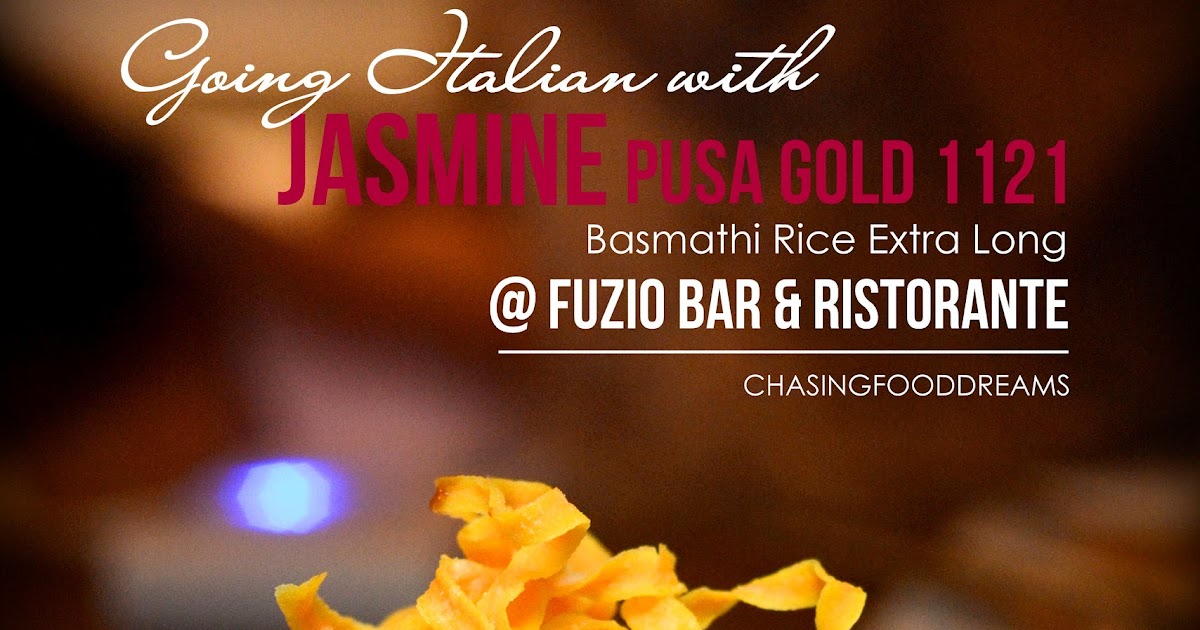 CHASING FOOD DREAMS: Jasmine Pusa Gold 1121 Basmathi Extra Long Grain ...