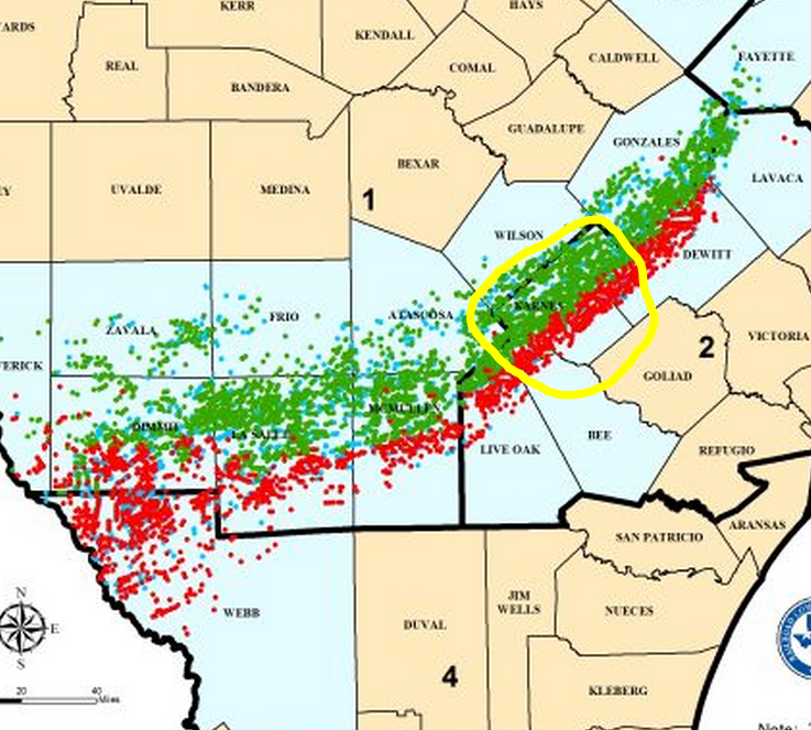 Energy Evidence: Eagle Ford Shale: The Gas / Oil Mix