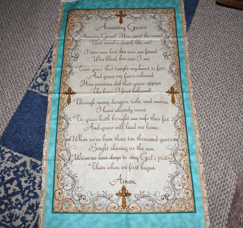 Sarah Lynn's Quilting: Designing Borders for Amazing Grace Panel