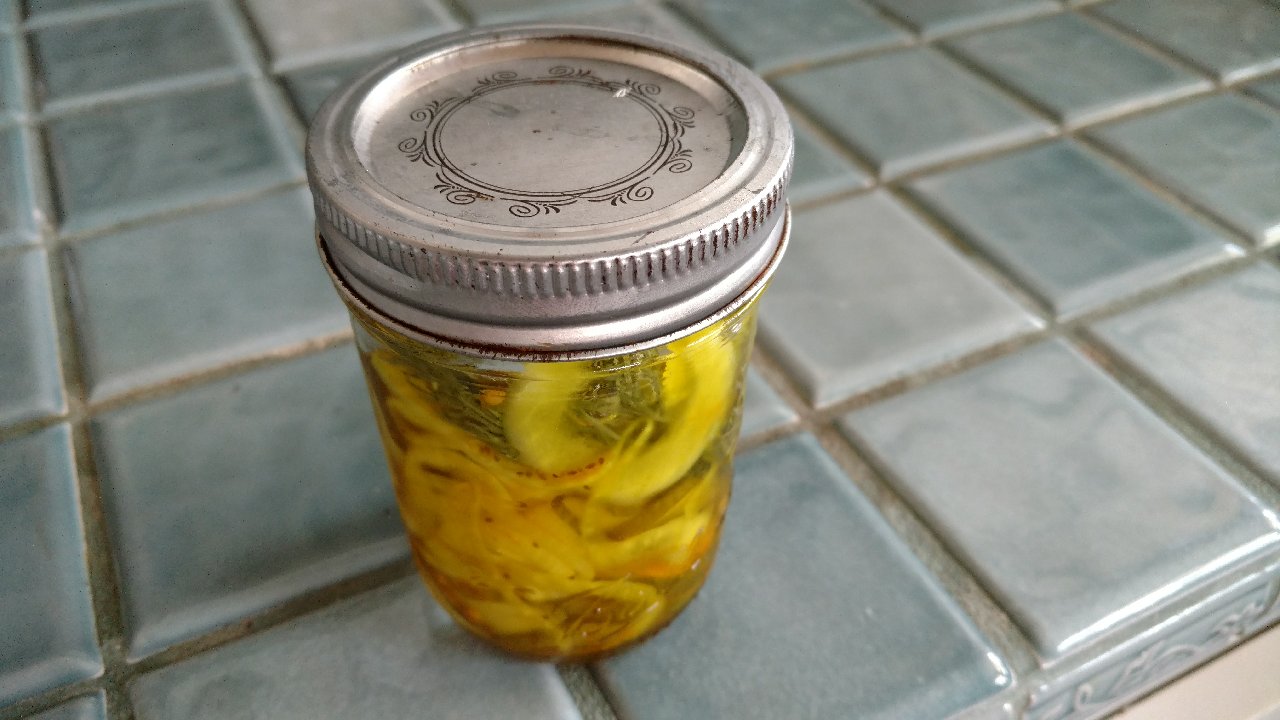 Zapped pickles: Quick and easy