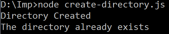 Creating And Removing Directories In Nodejs Coding Defined