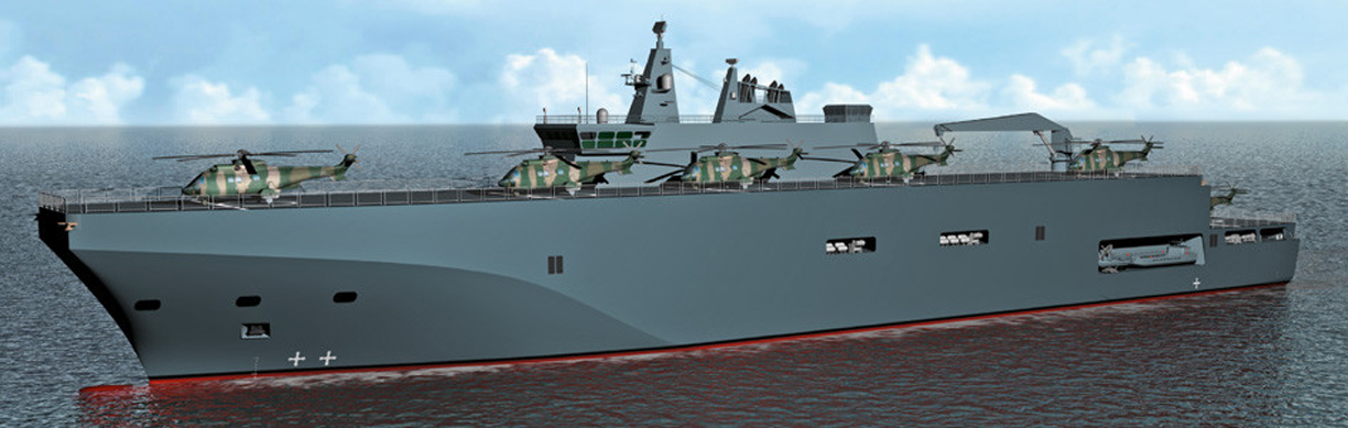 Indian Navy LHD the Multi-Role Support Vessel | Pakistan Defence