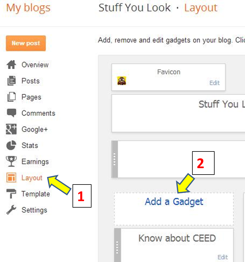 Add floating social media buttons using ADD THIS tool | Easy Blogger Stuff