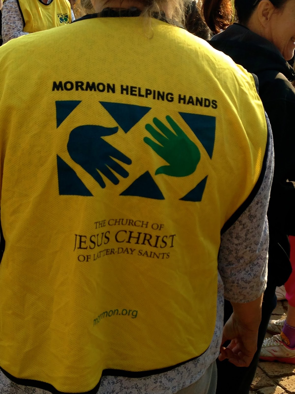 Mormon Helping Hands Logo