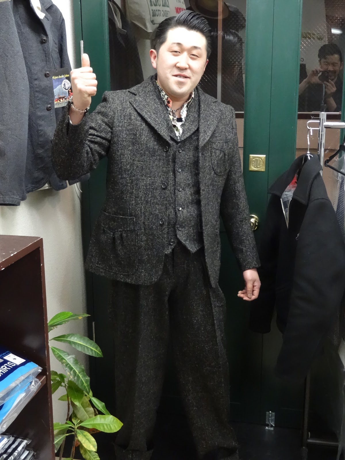 Dempsey Clothing: ADJUSTABLE COSTUME AJ-000 BLACK KEMP 3piece