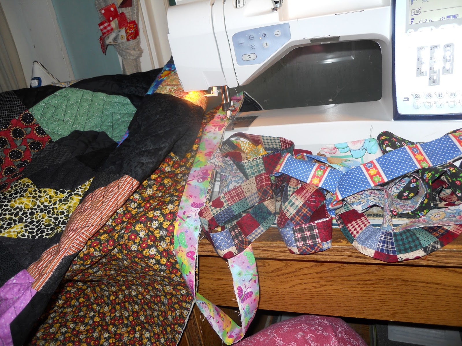 Kathy's Quilting Blog: More Multi-Colored Fabrics