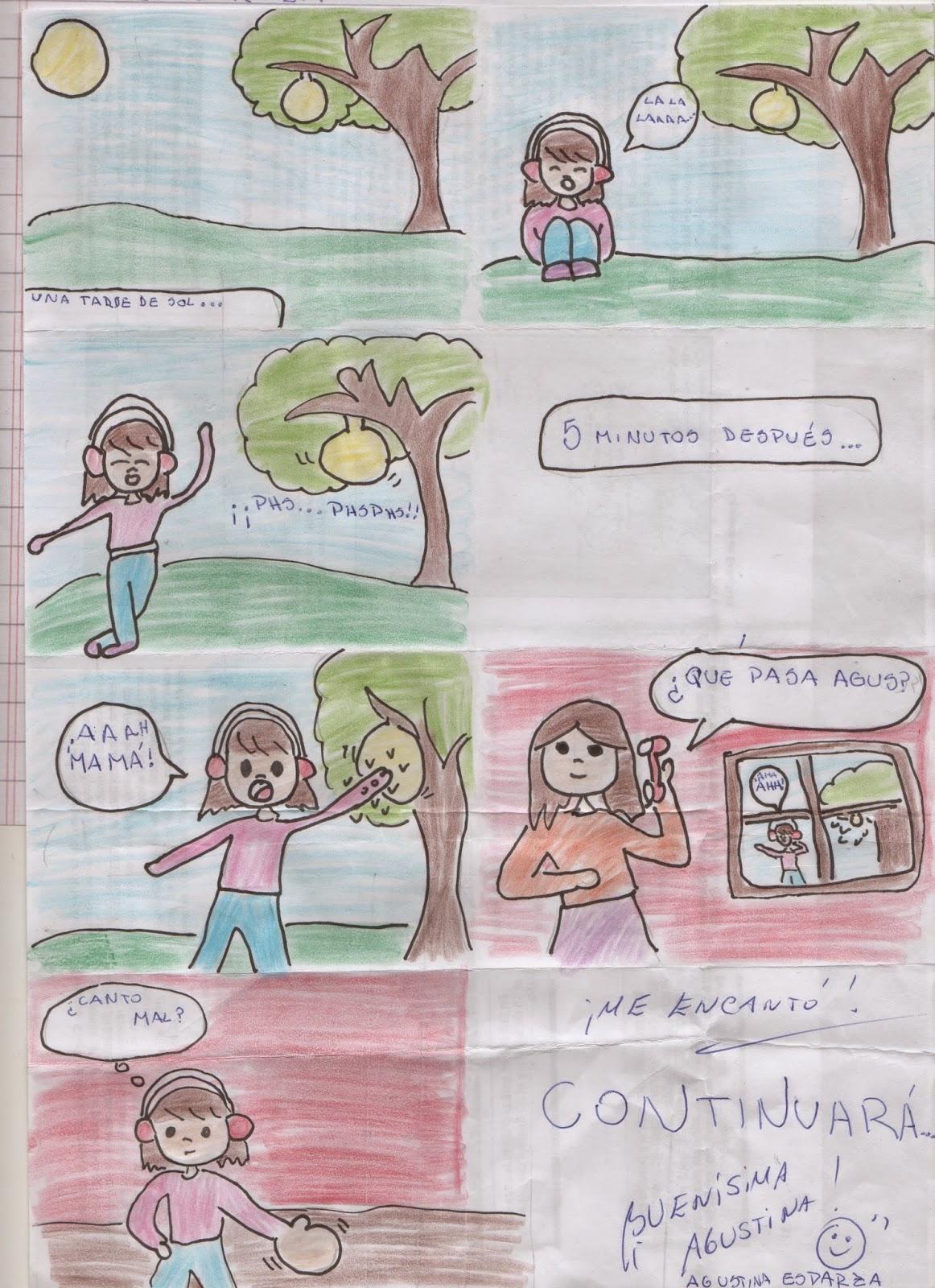 Historietas inventadas por niños - Imagui