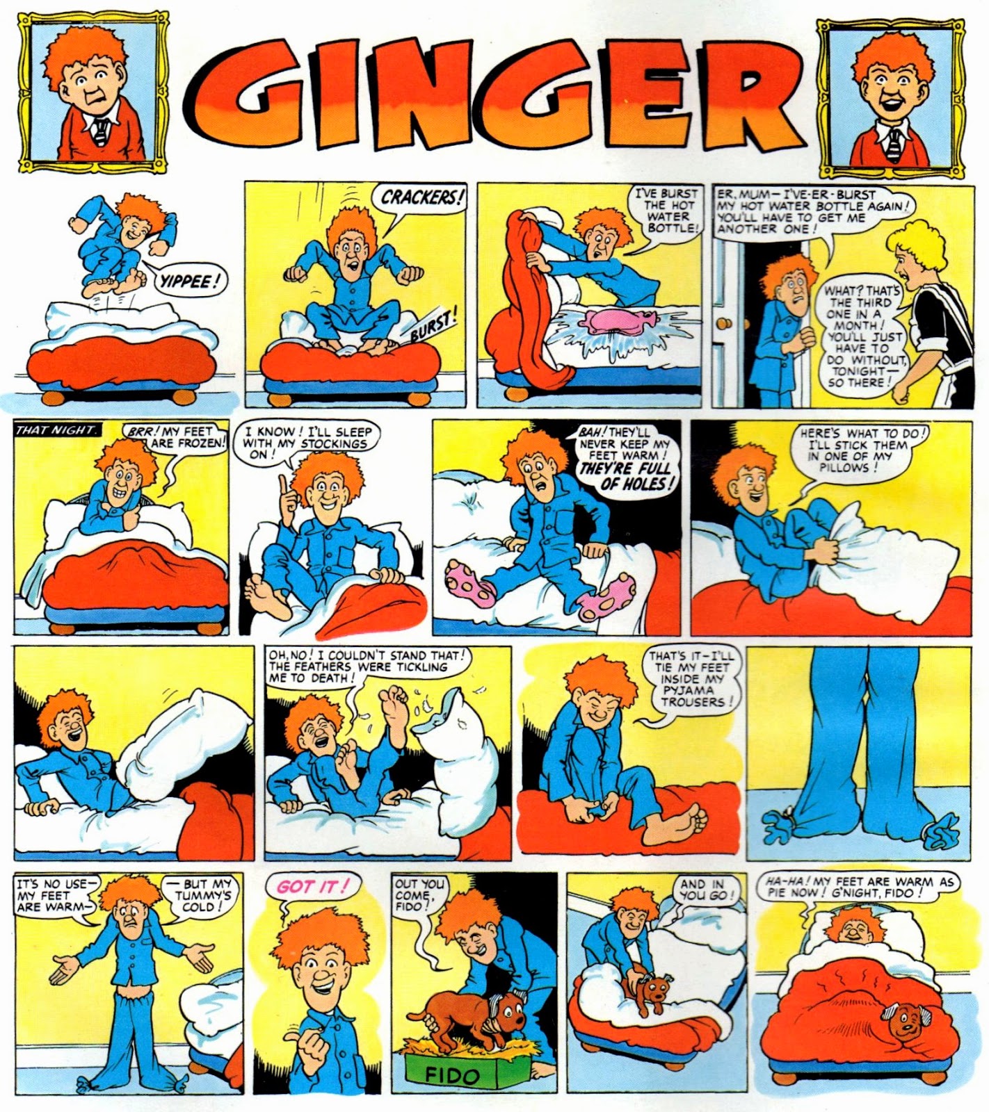 CRIVENS! COMICS & STUFF!: HERE, HAVE SOME GINGER...