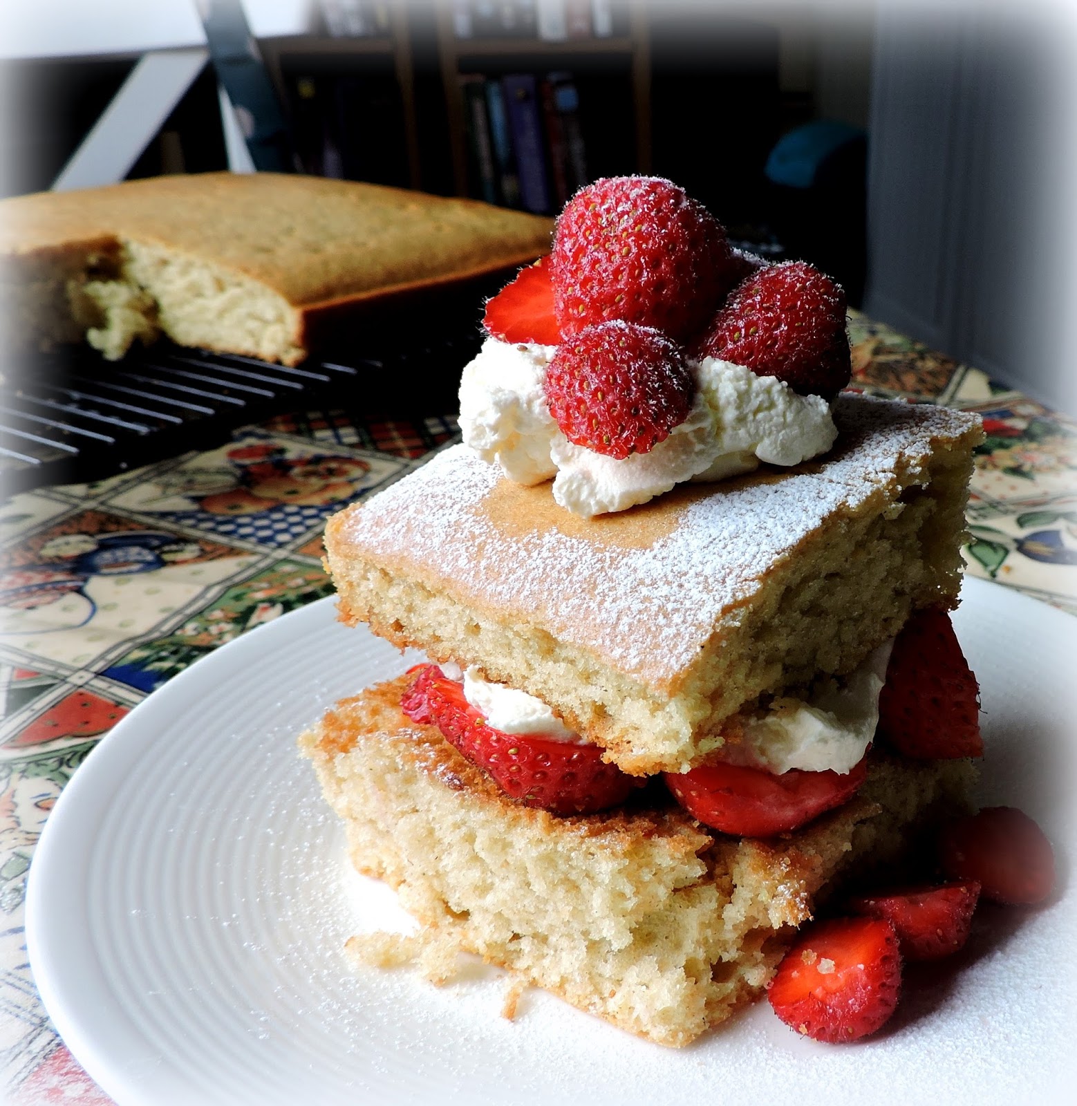 Lighter Strawberry Shortcake | The English Kitchen