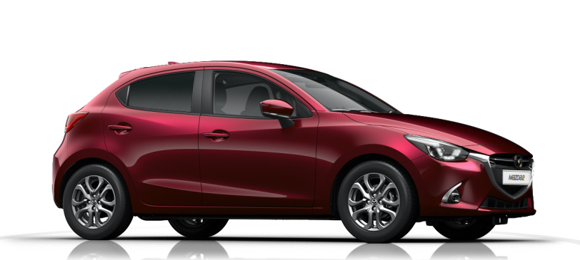 Mazda 2 (2017 à 2019) - Couleurs et code peinture