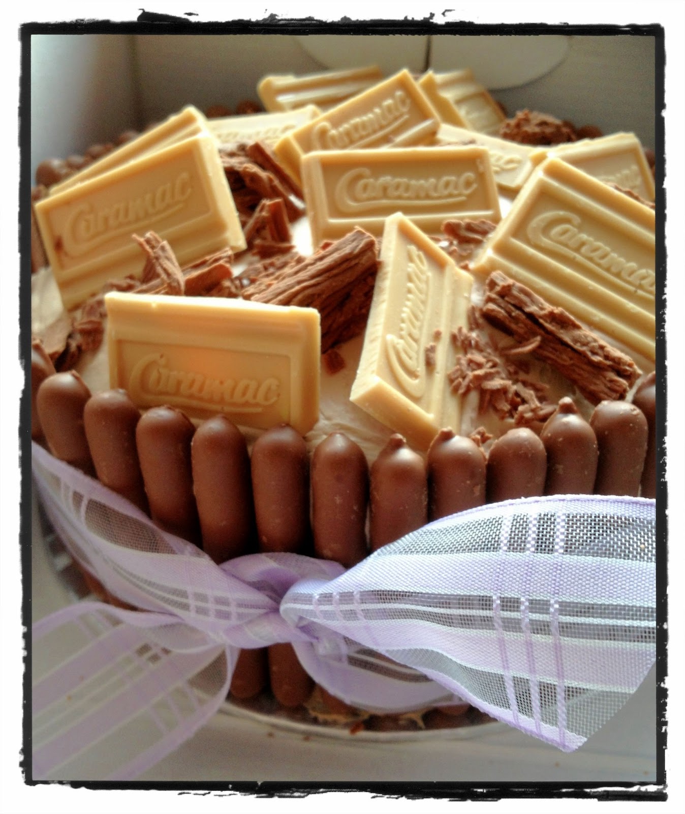 Crumbs and Confetti: Caramac cake