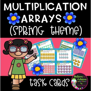 The Best of Teacher Entrepreneurs II: Multiplication Array Task Cards ...