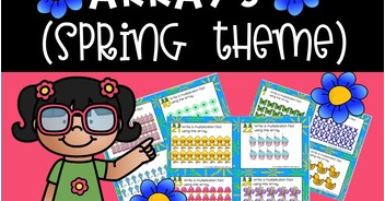 The Best of Teacher Entrepreneurs II: Multiplication Array Task Cards ...