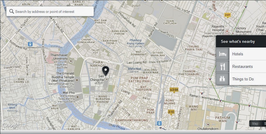 Brahmin Temple/Devasathan Bangkok Location Attractions Map | About BTS ...