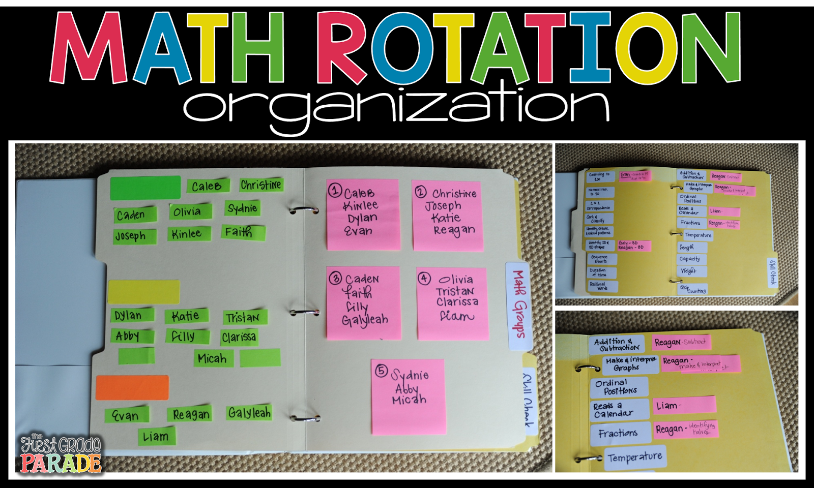 Math Center Set-Up & Organization - Cara Carroll
