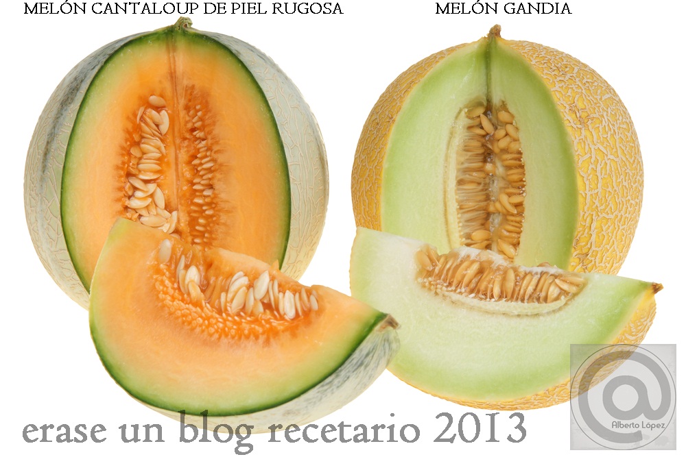 Erase un Blog Recetario: ERASE UNA VARIEDAD DE MELONES.