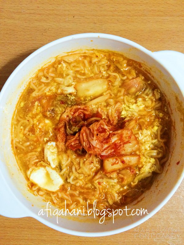 Kimchi Maggi Halal - Afiqah Hani Baharom