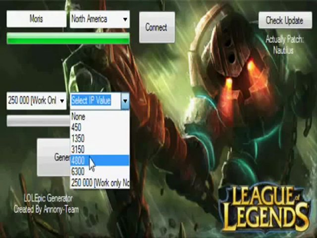 League of legends New Hack&Cheat 2013 Influence Points or Riot Points ...