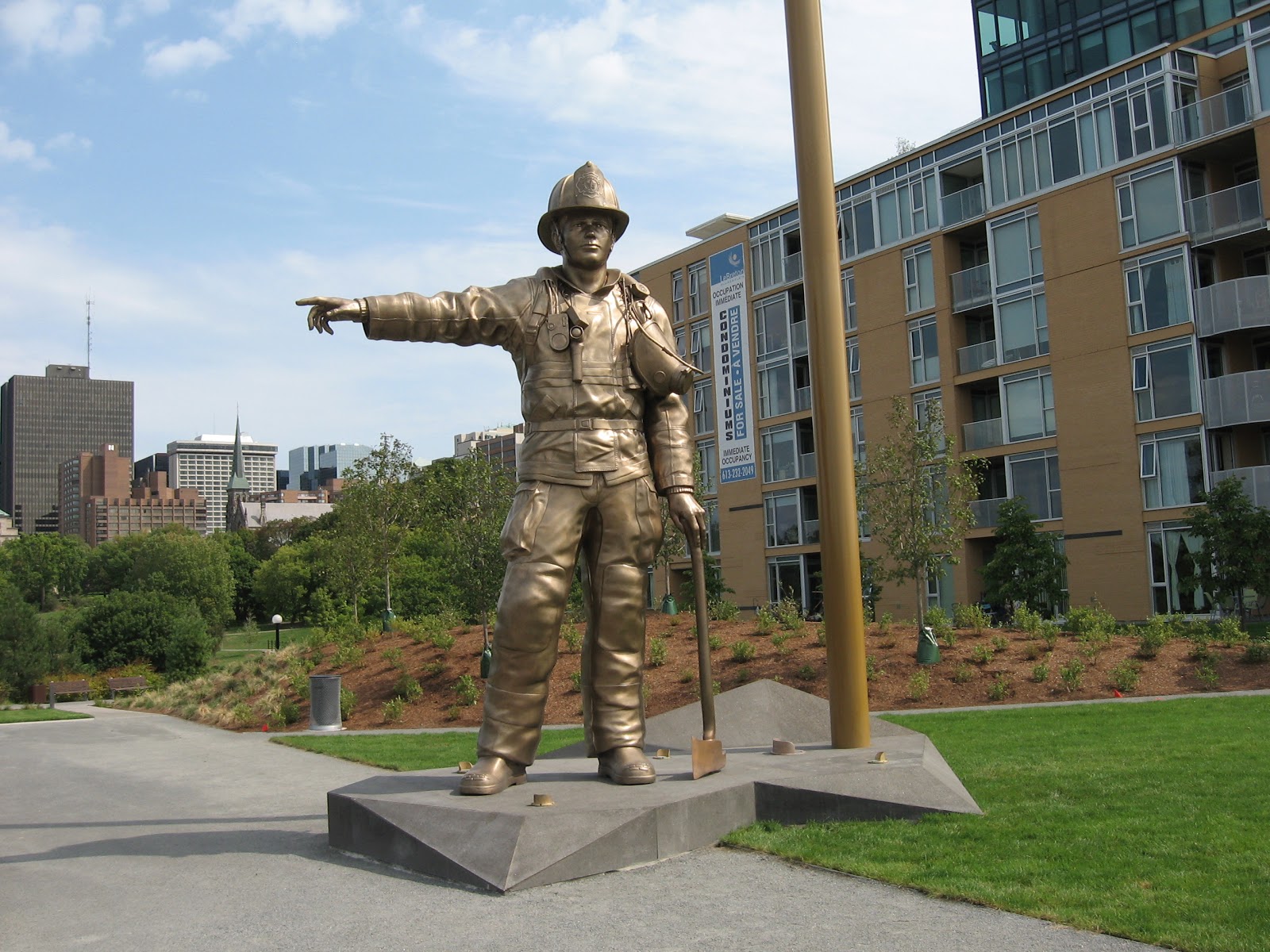 Fallen Firefighter Memorials: The Canadian Firefighters Memorial
