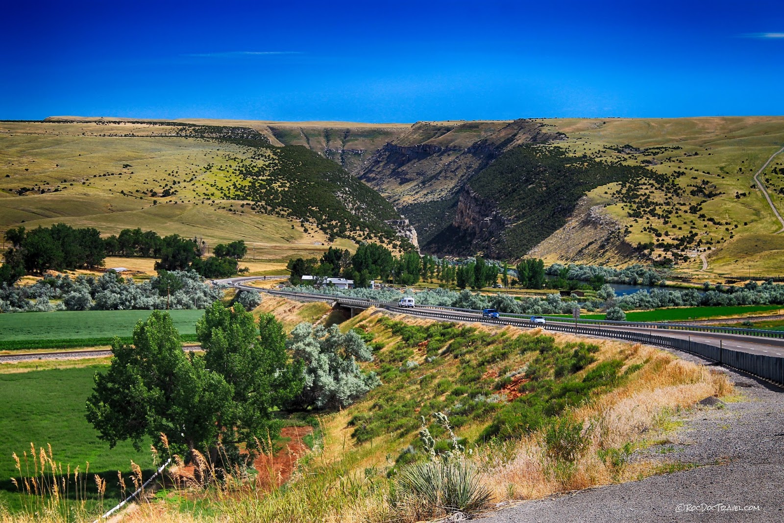 Wyoming: Thermopolis & Wind River Canyon