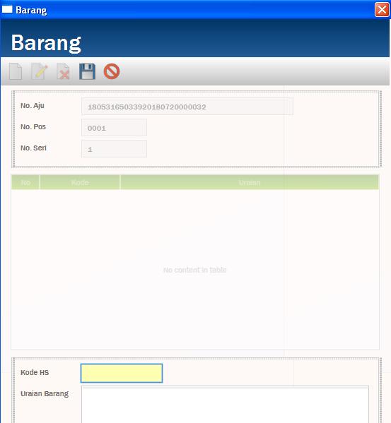 Modul Baru Manifes NVOCC dan Pengangkut: Form Detail | RKSP | Menu Home ...