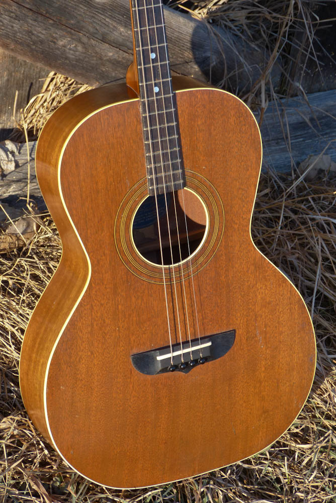 c.1930 Kay-made SS Stewart 0-size Mahogany Tenor Guitar