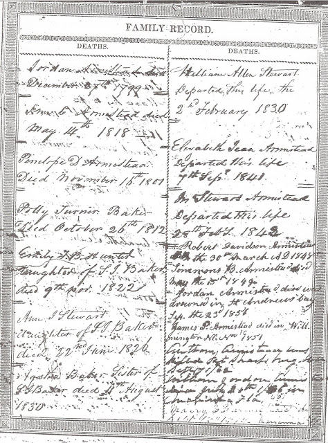 Meixner Messages: Armistead Family History #12