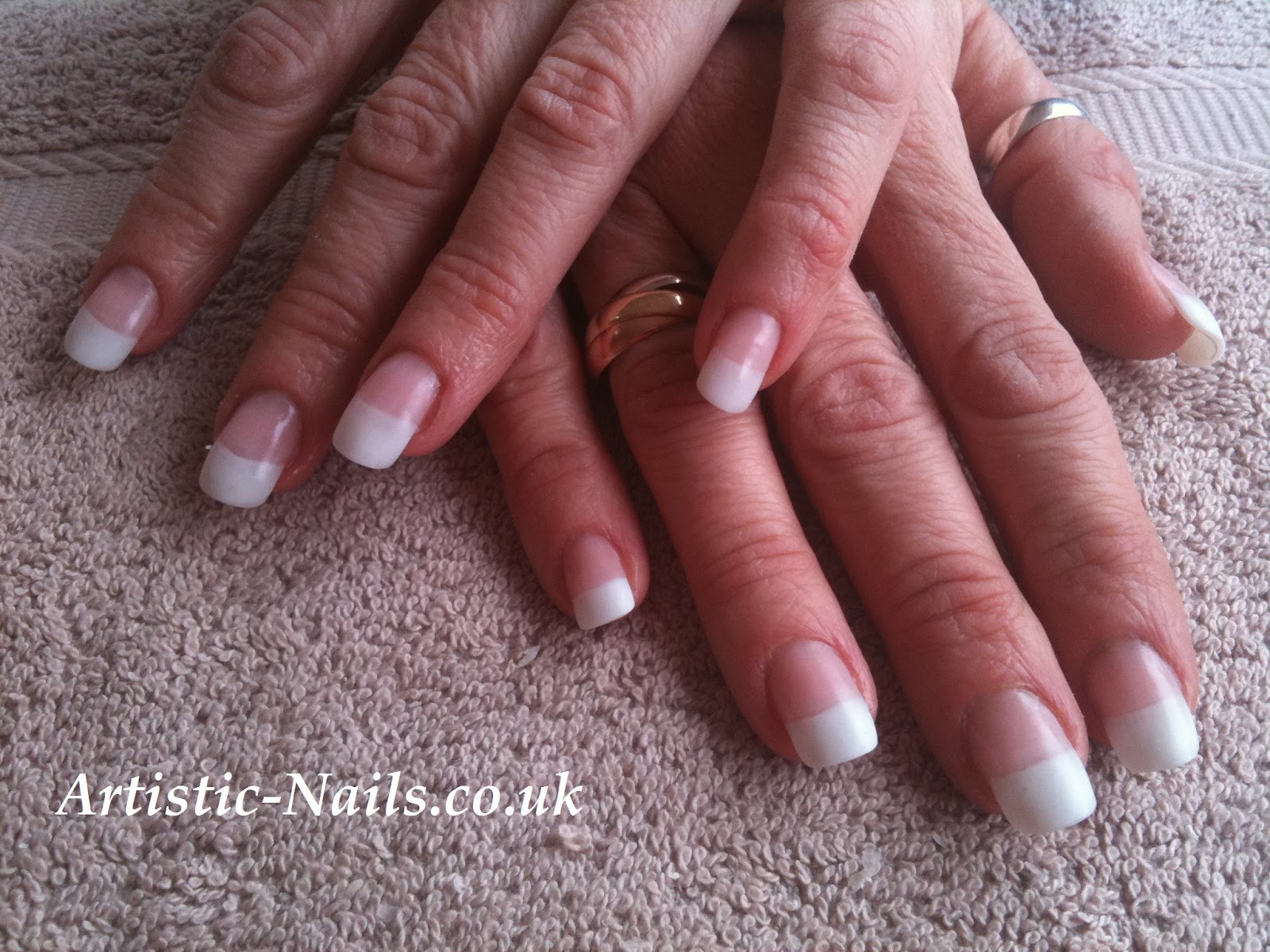 Artistic Nails Poole UK: Acrylic Nail Extensions in French