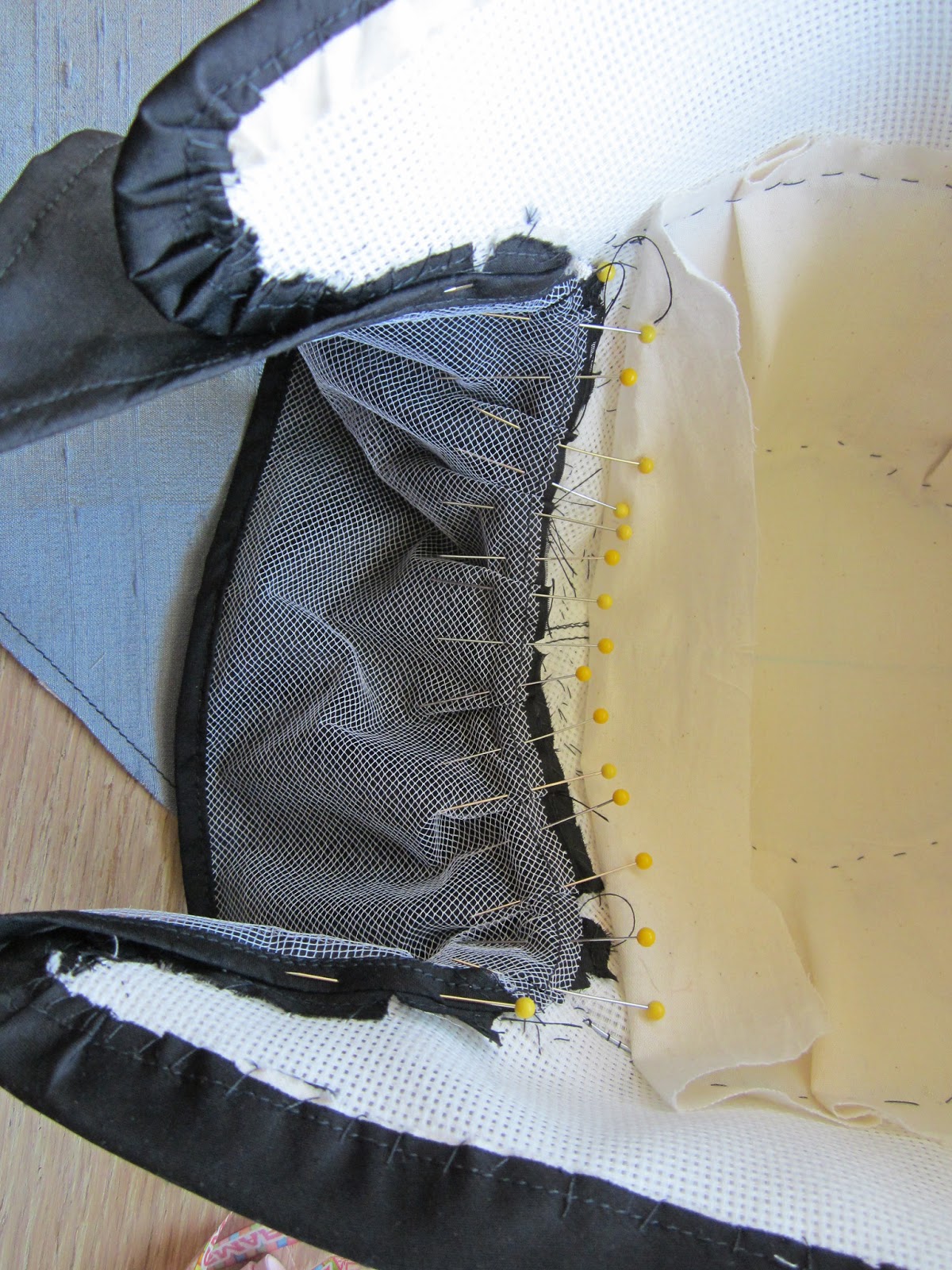 Art, beauty and well-ordered chaos: 1860's Bonnet Construction