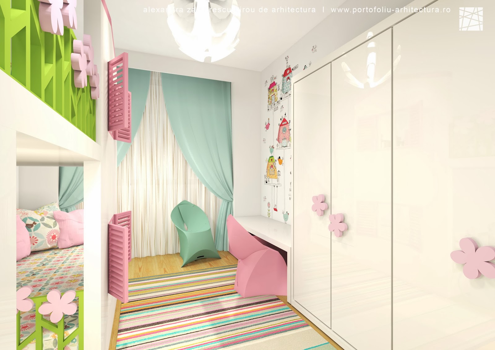 CAMERA PENTRU DOUA FETITE - AZSTUDIO