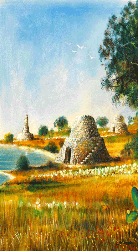 art -pittura www.ninogaleri.com: peisazhe