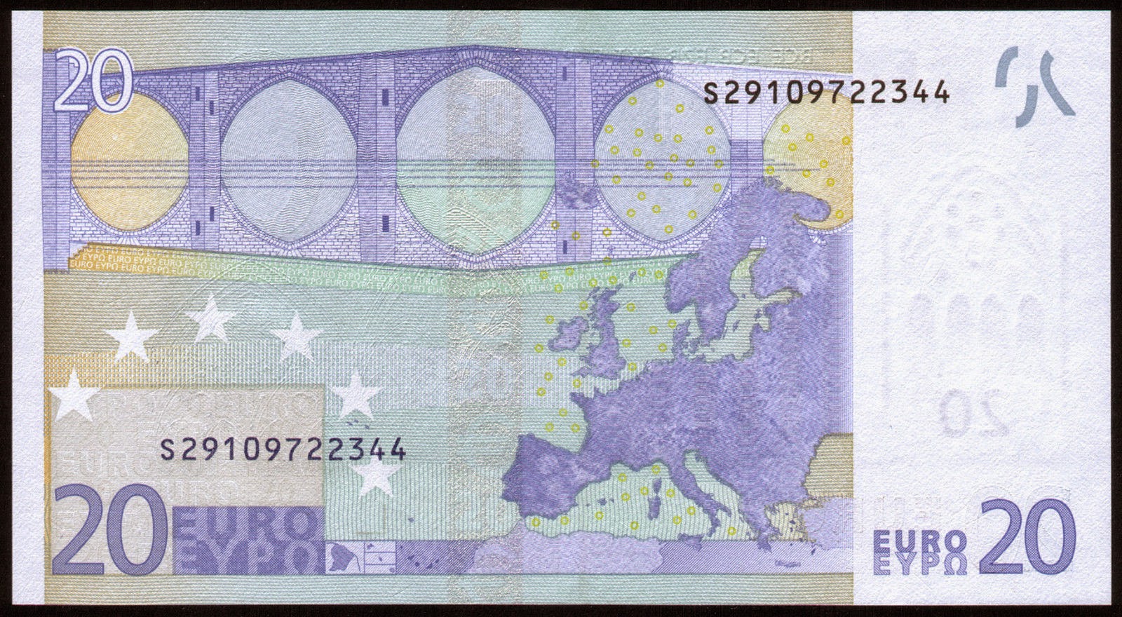 20 Euro|World Banknotes & Coins Pictures | Old Money, Foreign Currency ...