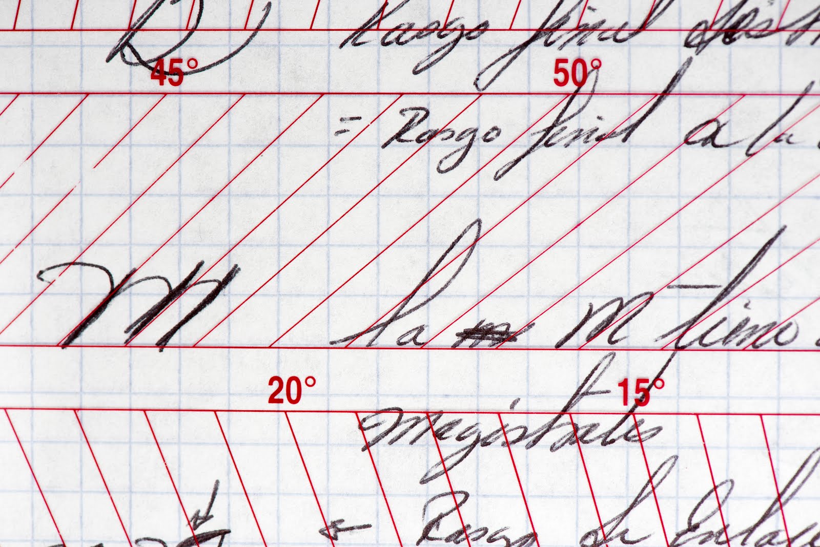 Consultor en Grafoscopia, Documentoscopia y Dactiloscopia : Grafoscopia