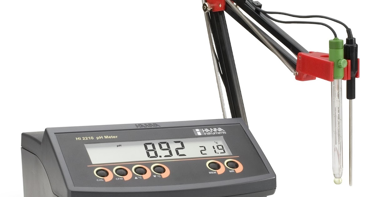 Jual HANNA HI-2210 Basic pH Benchtop Meter - Darmatek Safety