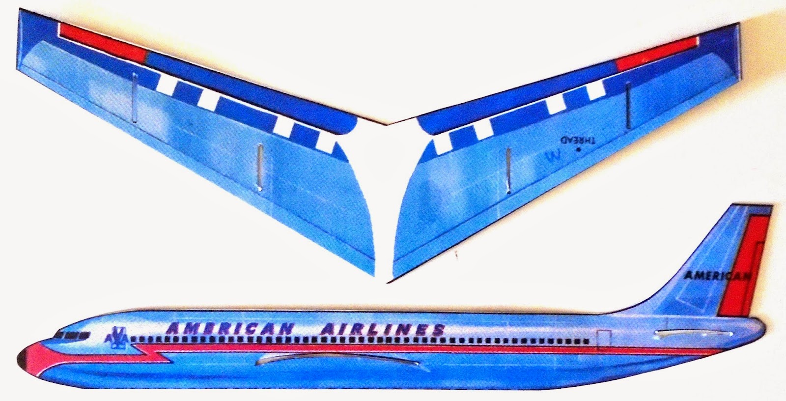 Toys and Stuff: Cheerios Paper Boeing 707 Cereal Premium - Pt 2 Conclusion