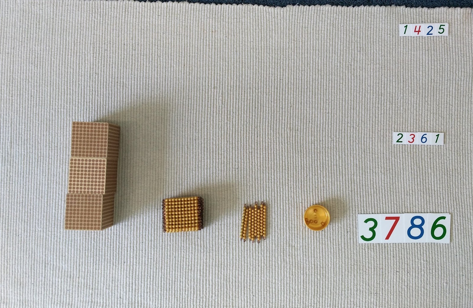 montessori magic: The Arithmetic Materials ~ Golden Beads ~ Operations ...