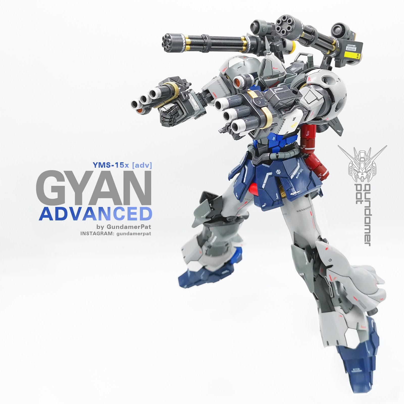 Custom Build: MG 1/100 YMS-15x [adv] Gyan Advanced