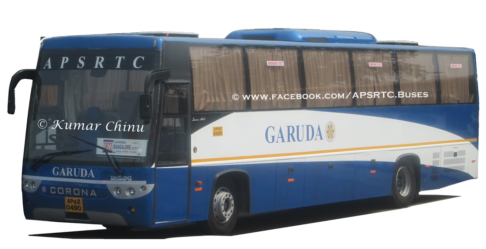 APSRTC CORONA GARUDA A/C Buses