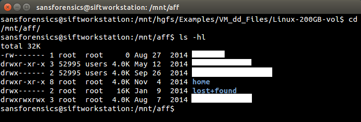 4n6tacoHut: Part 2 - Mounting and imaging Logical Volume Manager (LVM2)